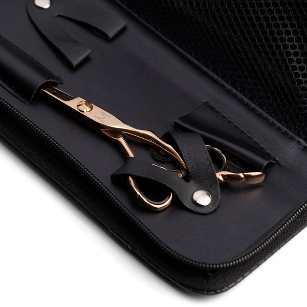 Ergo Diamond Rose Gold Cutting Shears - Scissor Tech USA