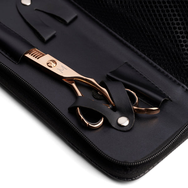 Ergo Diamond Rose Gold Thinning Shears - Scissor Tech USA
