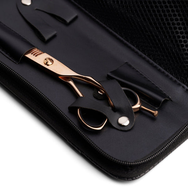 Ultra Light Rose Gold Thinning Shears - Scissor Tech USA
