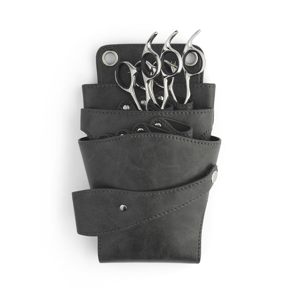 Charcoal Hairdressing Shear Pouch Holster - Scissor Tech USA